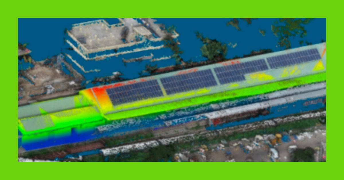 Drone and LiDAR survey for feasibility assessment of elevated rail-cum ...
