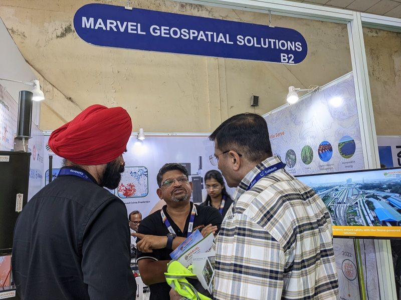 Marvel Geospatial participates in 7th India Homeland Security Expo - marvel